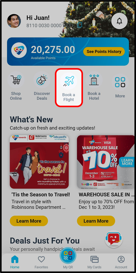 How to book a Cebu Pacific flight in Go Rewards App or Website? – Go ...