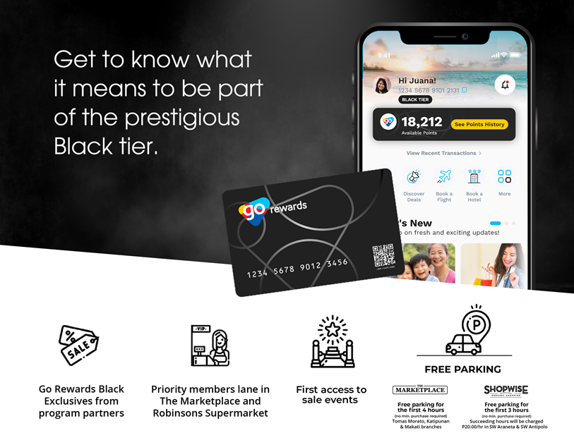 What are the benefits of the Go Rewards Black Cardholders? – Go Rewards ...