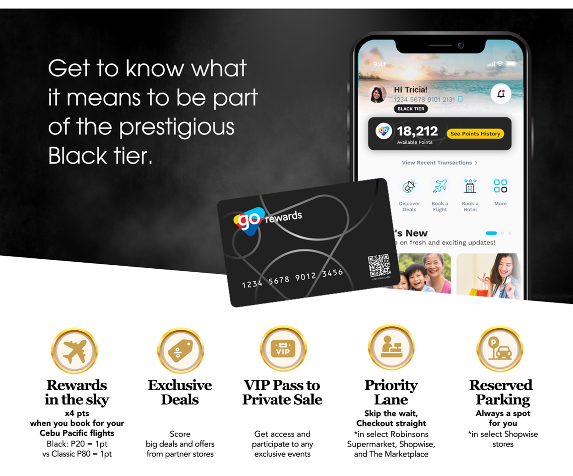What are the benefits of the Go Rewards Black Cardholders? – Go Rewards ...